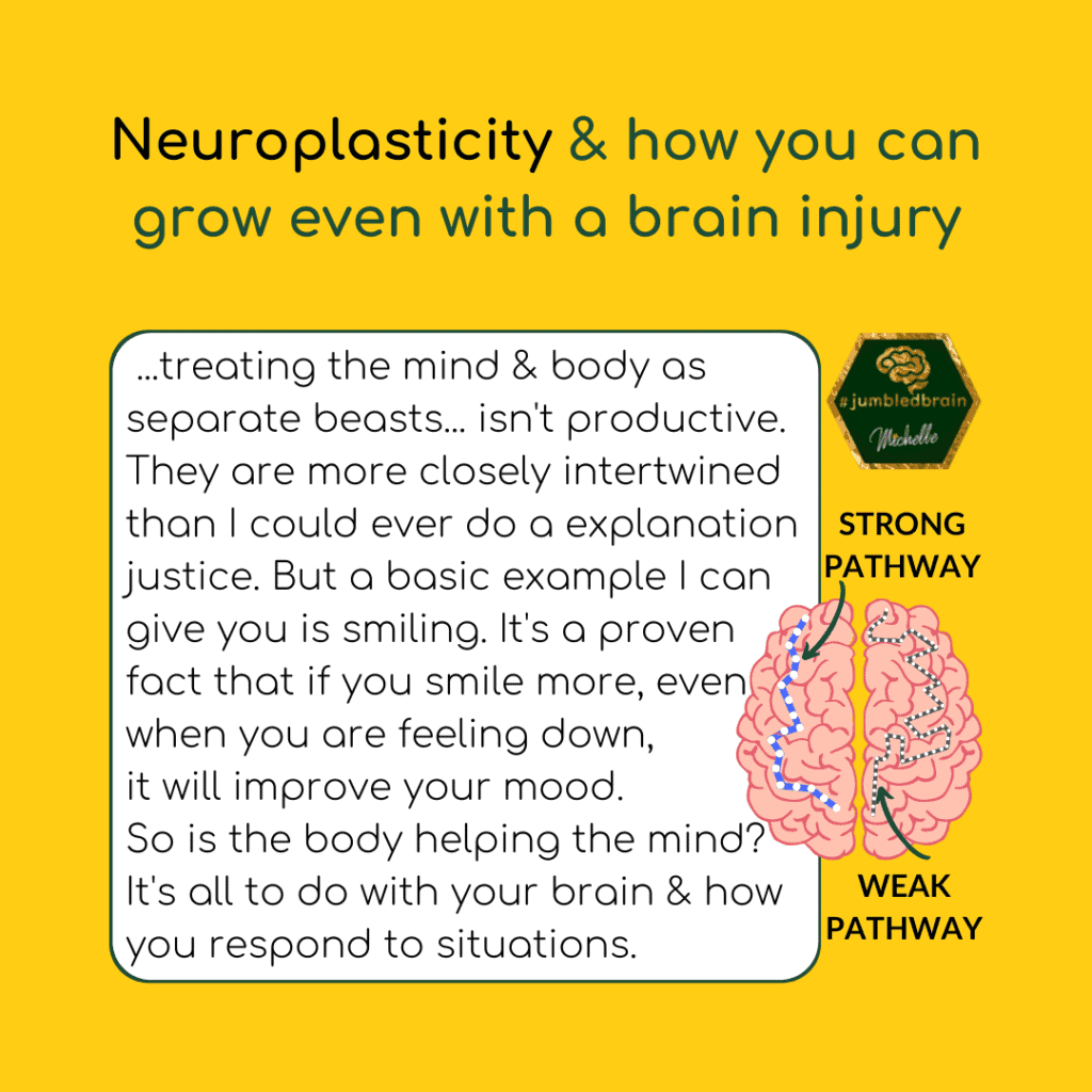 Neuroplasticity & how you can grow even with a brain injury #jumbledbrain